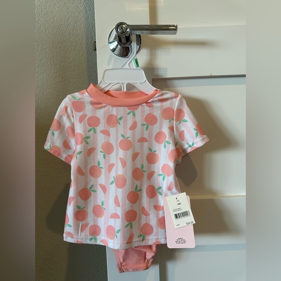 Floatimini | Swim | Floatimini Little Girl Peach Swimsuit Brand New 8m ...